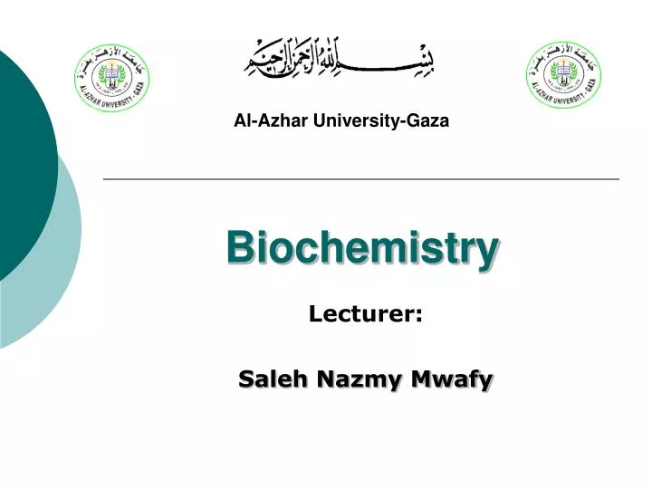 PPT - Biochemistry PowerPoint Presentation, free download - ID:6203320