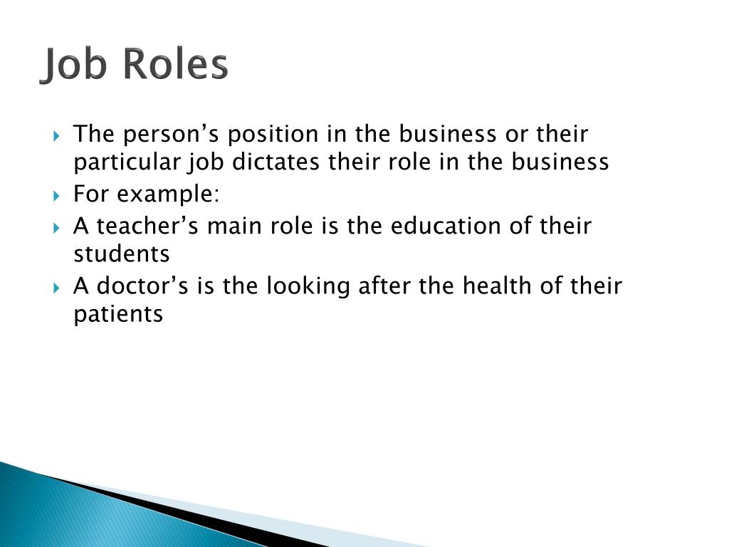 PPT - The role of employer and employee as stakeholders PowerPoint ...