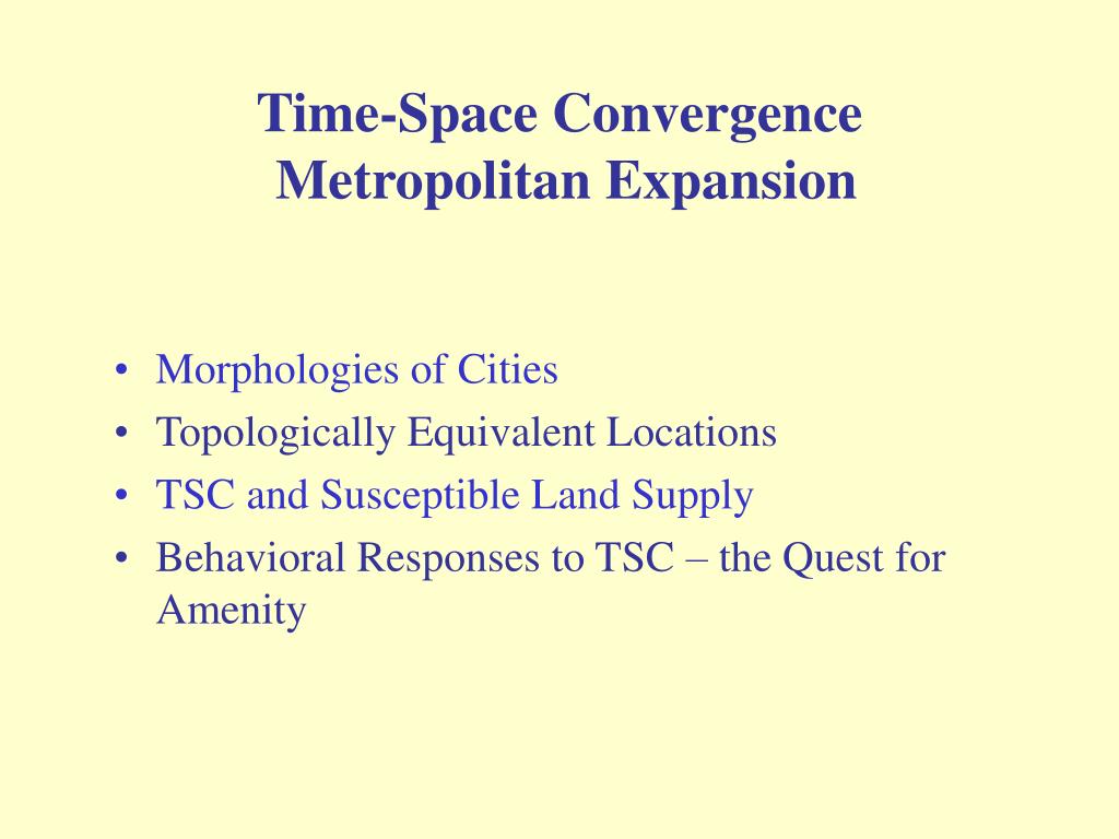 PPT - Donald G. Janelle Center for Spatially Integrated Social Science ...