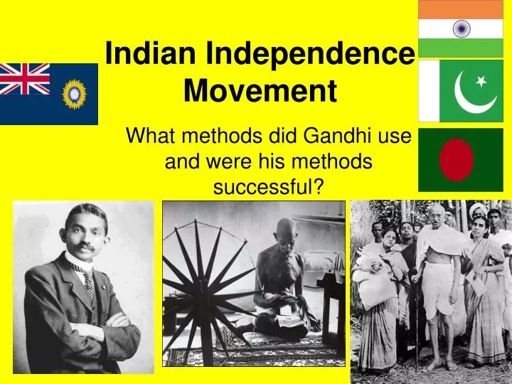 PPT - Indian Independence Movement PowerPoint Presentation, free ...