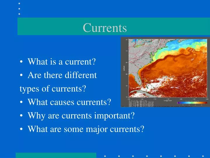 PPT - Currents PowerPoint Presentation, free download - ID:6204965