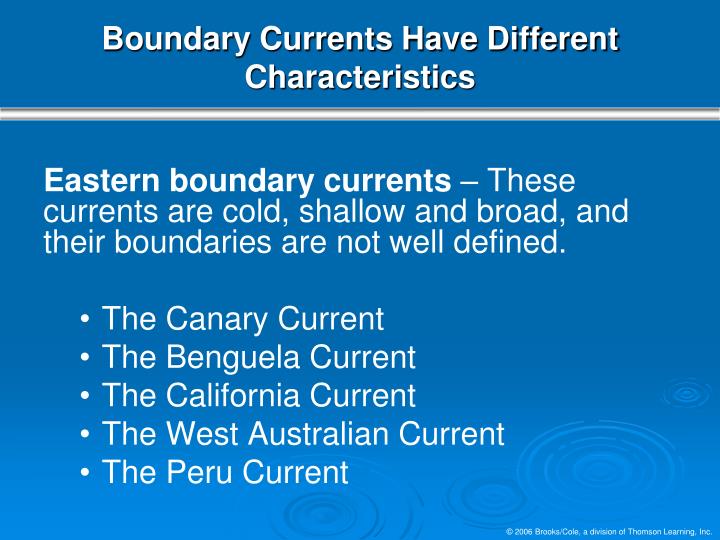 PPT - Unit 7: Ocean Currents (Chapter 9 Circulation of the Ocean ...