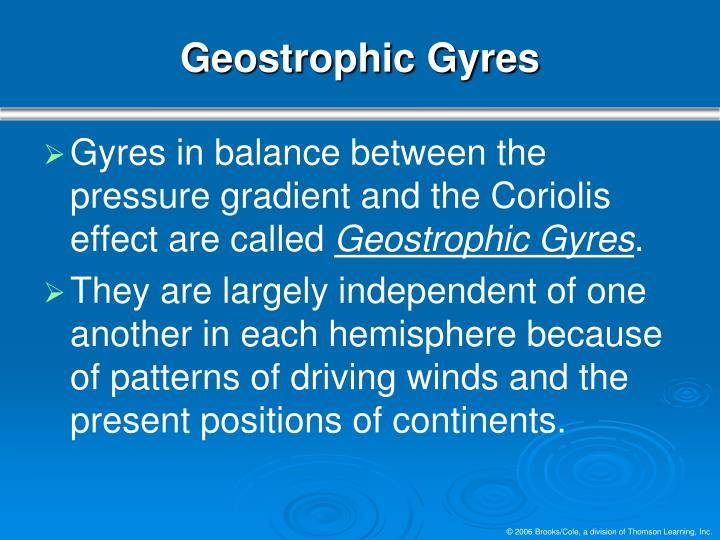 PPT - Unit 7: Ocean Currents (Chapter 9 Circulation of the Ocean ...