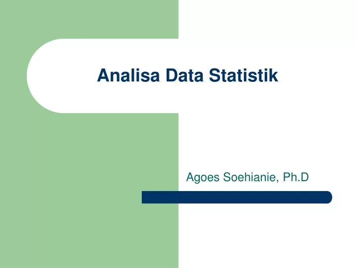 PPT - Analisa Data Statistik PowerPoint Presentation, free download - ID:6205434