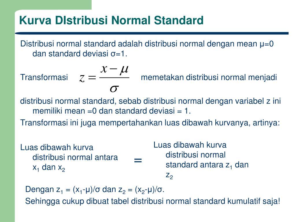 PPT - Analisa Data Statistik Chap 6: Distribusi Probabilitas Kontinu ...