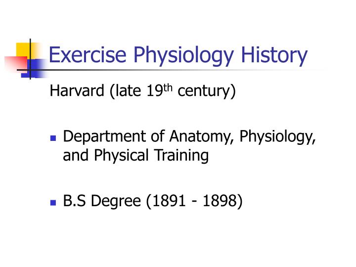 PPT - Introduction to Exercise Physiology PowerPoint Presentation - ID ...