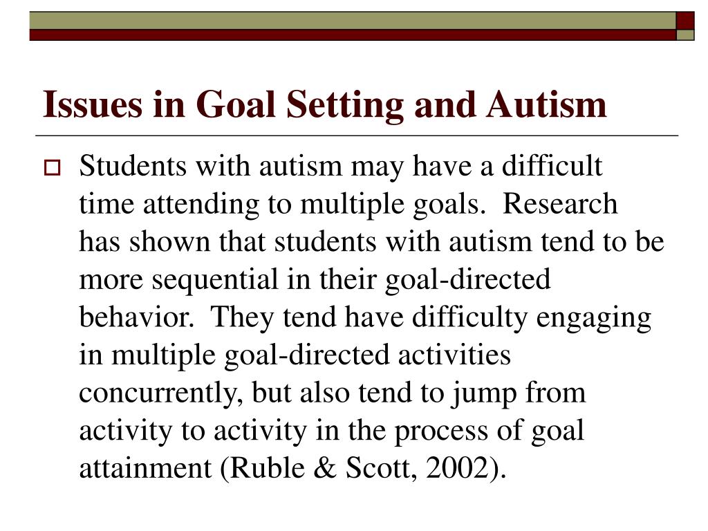 PPT - Promoting the Self-Determination of Youth and Adults with Autism ...
