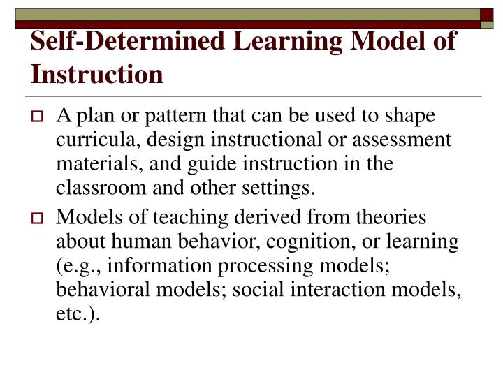 PPT - Promoting the Self-Determination of Youth and Adults with Autism ...