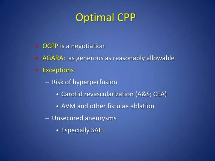 PPT - Optimal CPP PowerPoint Presentation, free download - ID:6207471