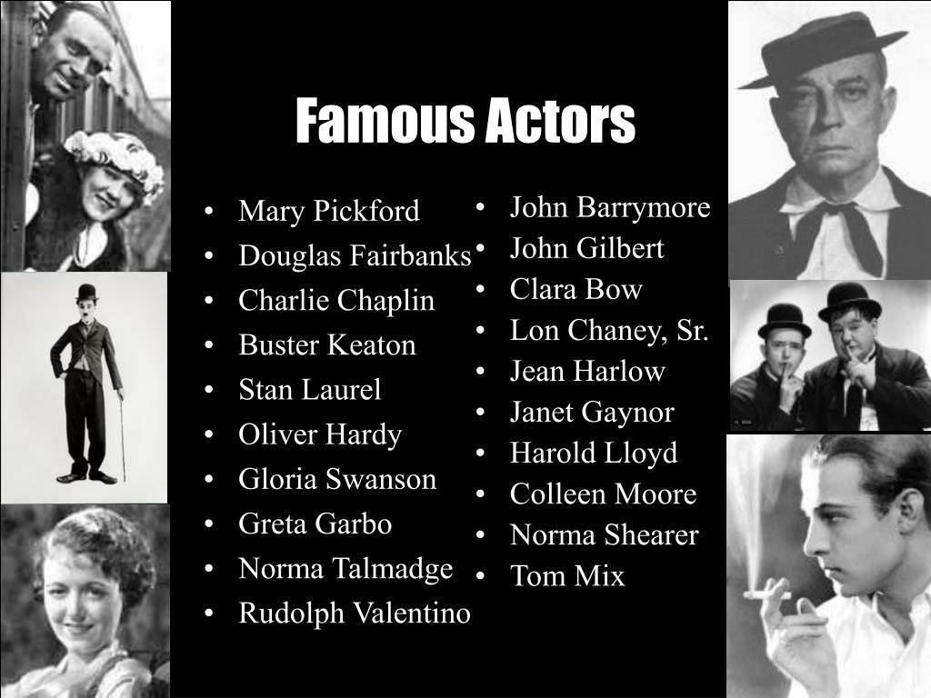 PPT - Film Industry of the 1920s PowerPoint Presentation, free download ...