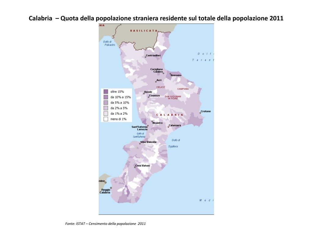 PPT - Regione Calabria Classificazione del territorio PowerPoint ...