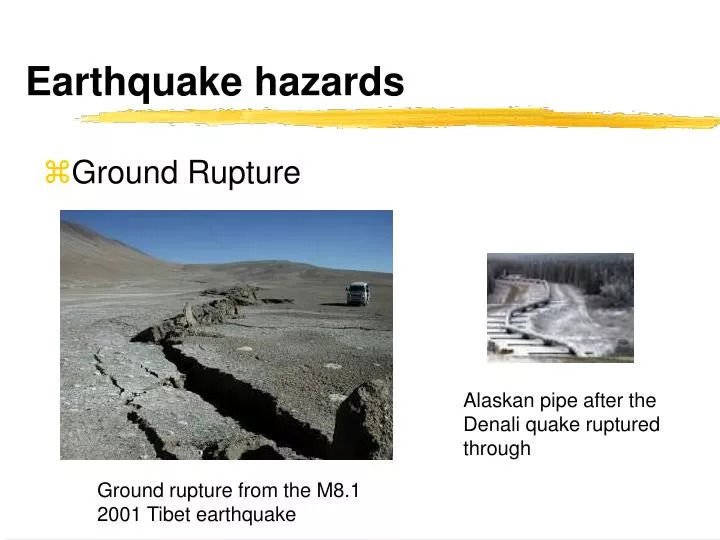 PPT - Earthquake hazards PowerPoint Presentation, free download - ID ...