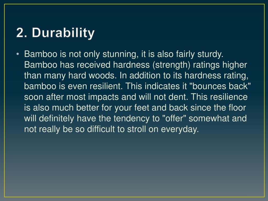 PPT - Bamboo Flooring Leading Five Purposes To Apply and Understan ...