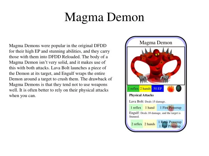 PPT - Magma Demon PowerPoint Presentation, free download - ID:6211174