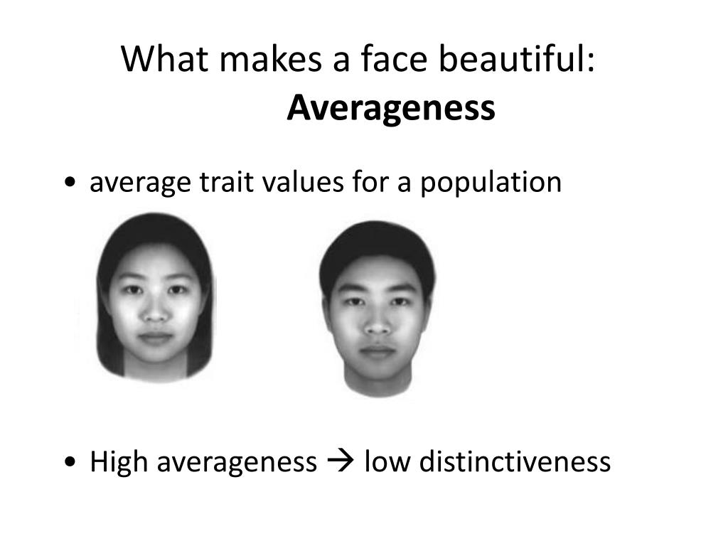 PPT - THE EVOLUTIONARY PSYCHOLOGY OF FACIAL BEAUTY PowerPoint ...