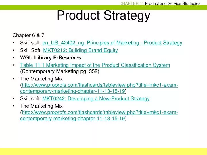 PPT - Product Strategy PowerPoint Presentation, free download - ID:6212564