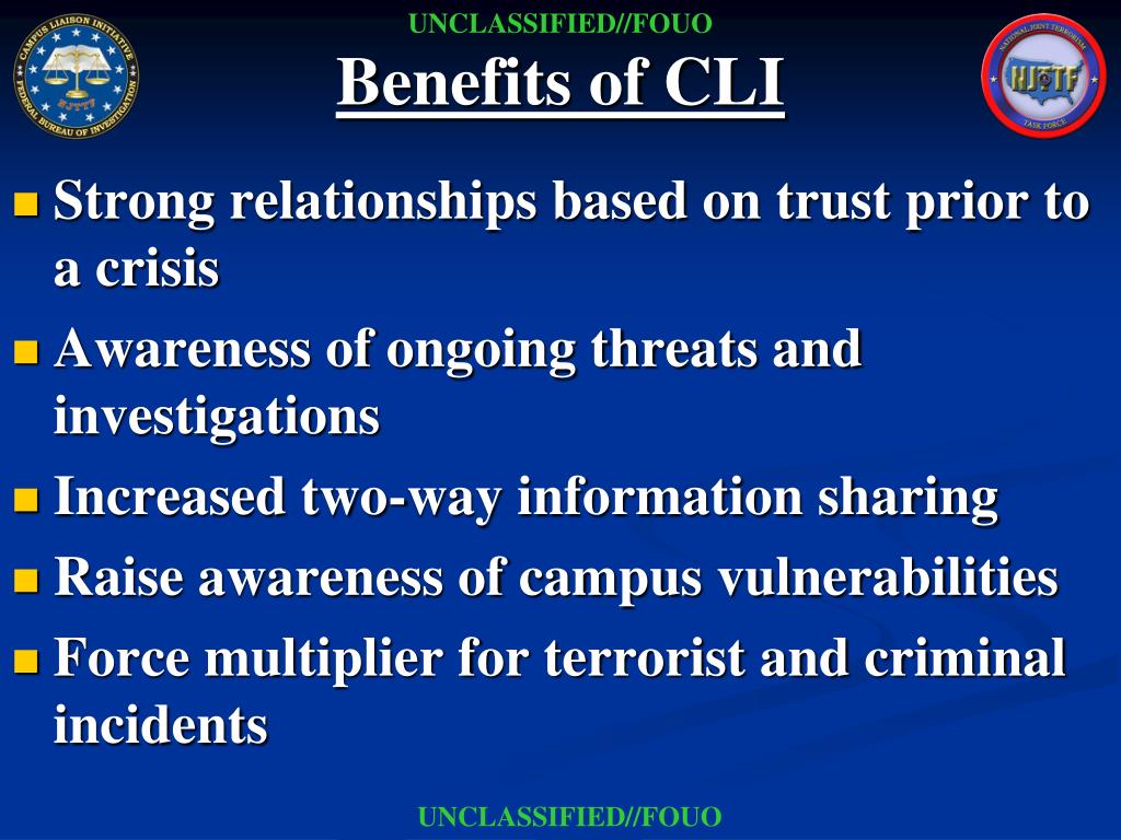 PPT - Campus Liaison Initiative: Enhancing Campus Security Against ...