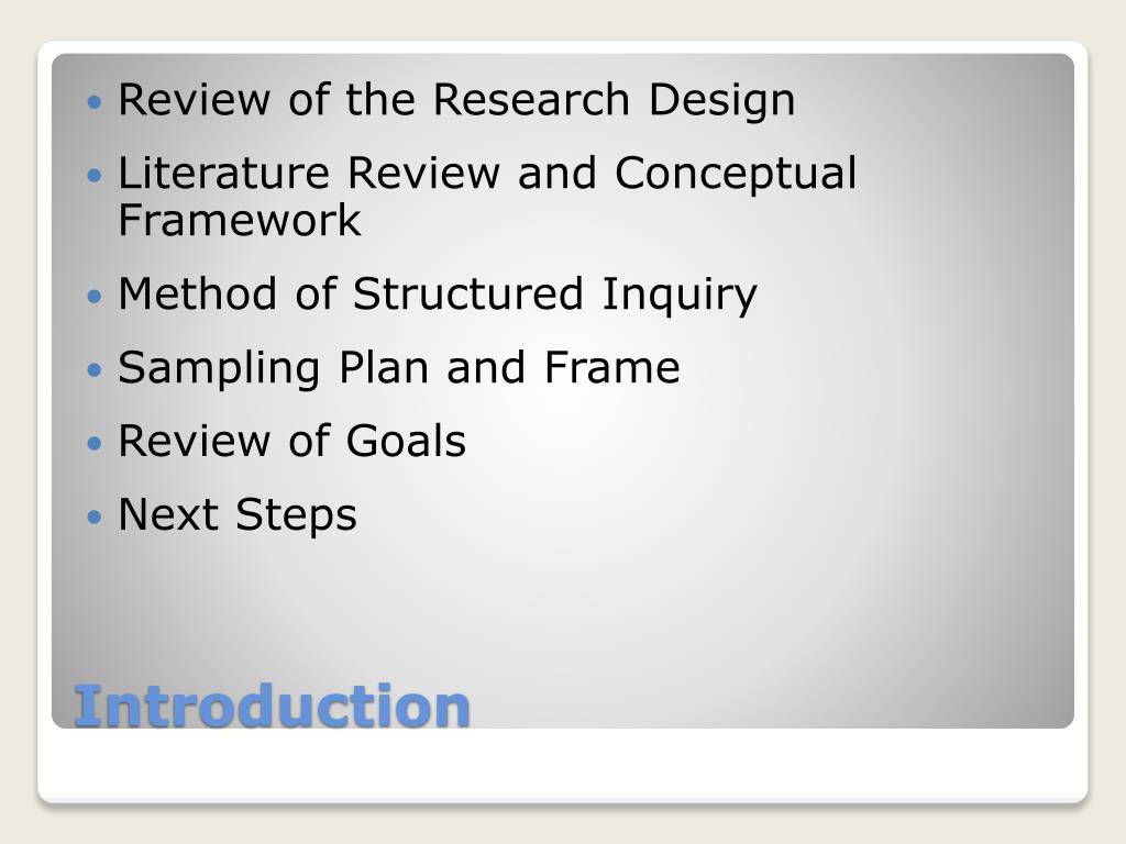 PPT - Contemporary Research Design A fresh look at new and traditional ...