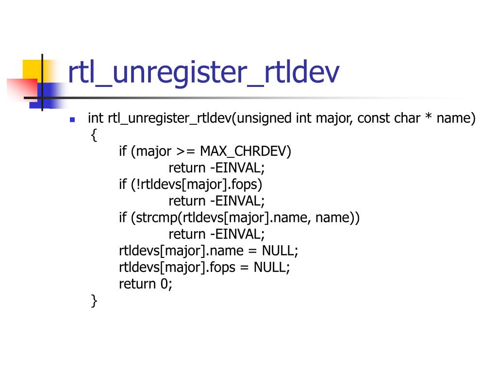 PPT - Understanding POSIX in RTLinux: Device I/O and Code Trace ...