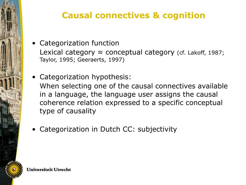 PPT - Exploring Subjectivity in Causal Connectives: A Comparative Study ...