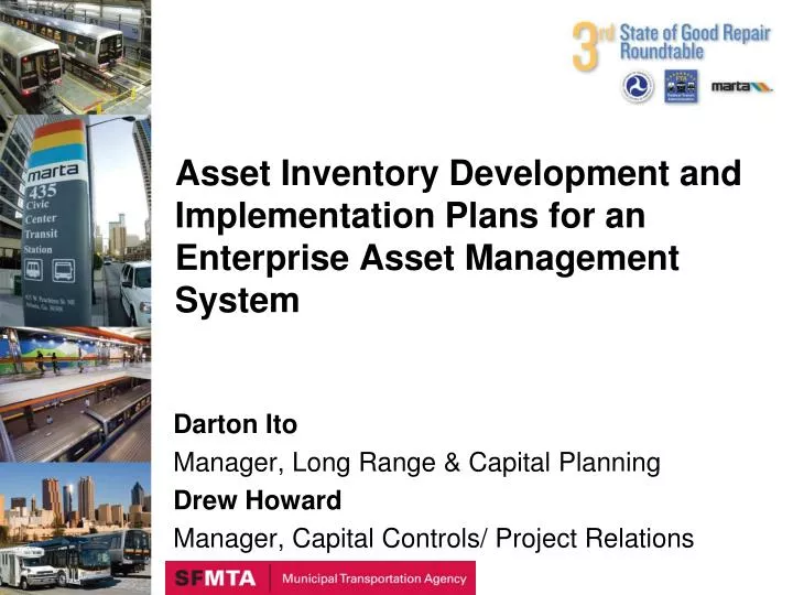 PPT - Asset Inventory Development and Implementation Plans for an ...