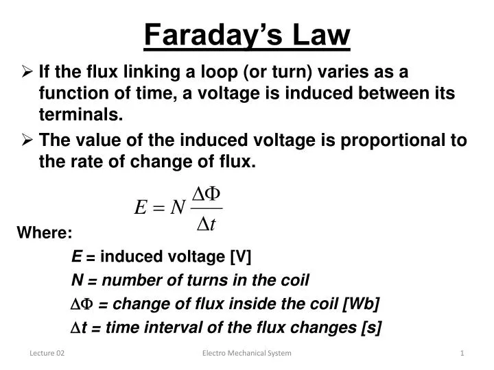 PPT - Faraday’s Law PowerPoint Presentation, free download - ID:6216182