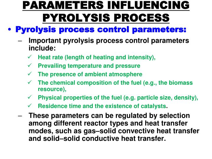 PPT - Biomass Pyrolysis PowerPoint Presentation - ID:6216442