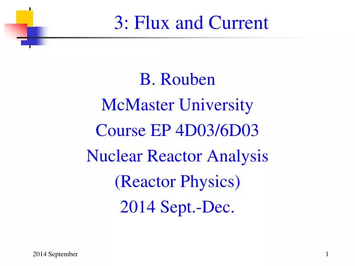 PPT - 3: Flux and Current PowerPoint Presentation, free download - ID ...