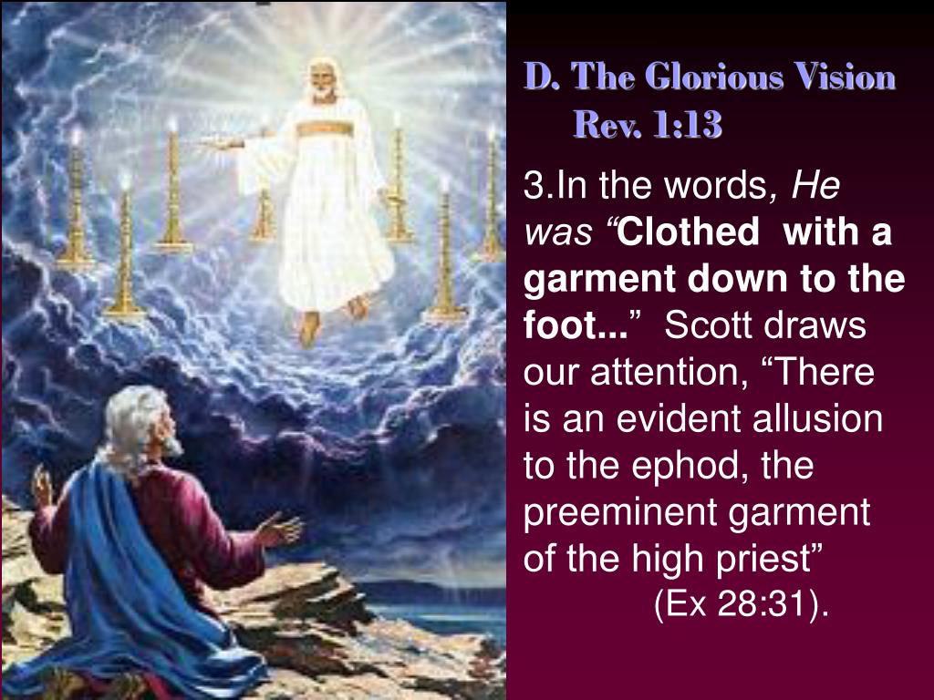 PPT - Welcome to the Revelation Study The Glorious Vision, Chapter one ...