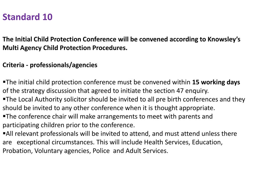 PPT - KCSB Multi - Agency Child Protection Standards Sue Wilkinson ...