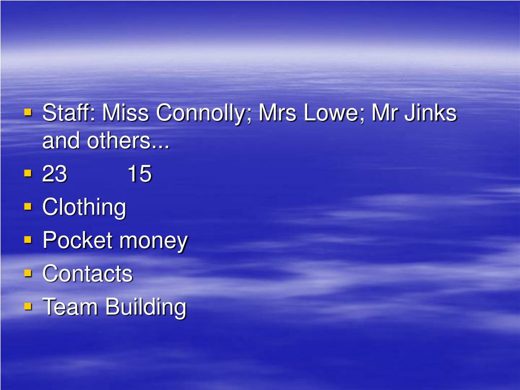 PPT - Shugborough Centre: Outdoor Education & Environmental Learning ...