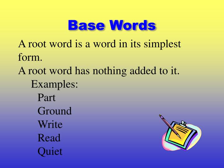 PPT - Objective: I can determine the effect affixes have on root words ...