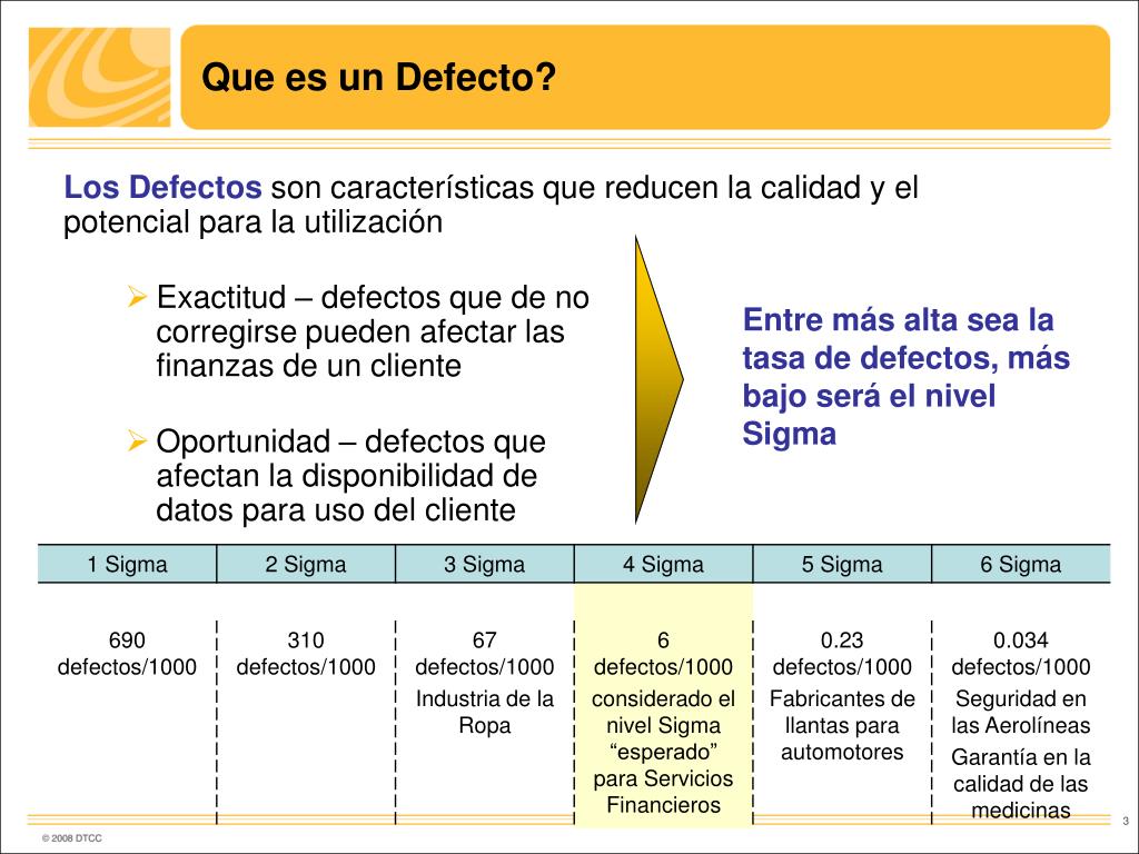 PPT - La Calidad en DTCC: De Adentro hacia Afuera Seminario de ACSDA ...