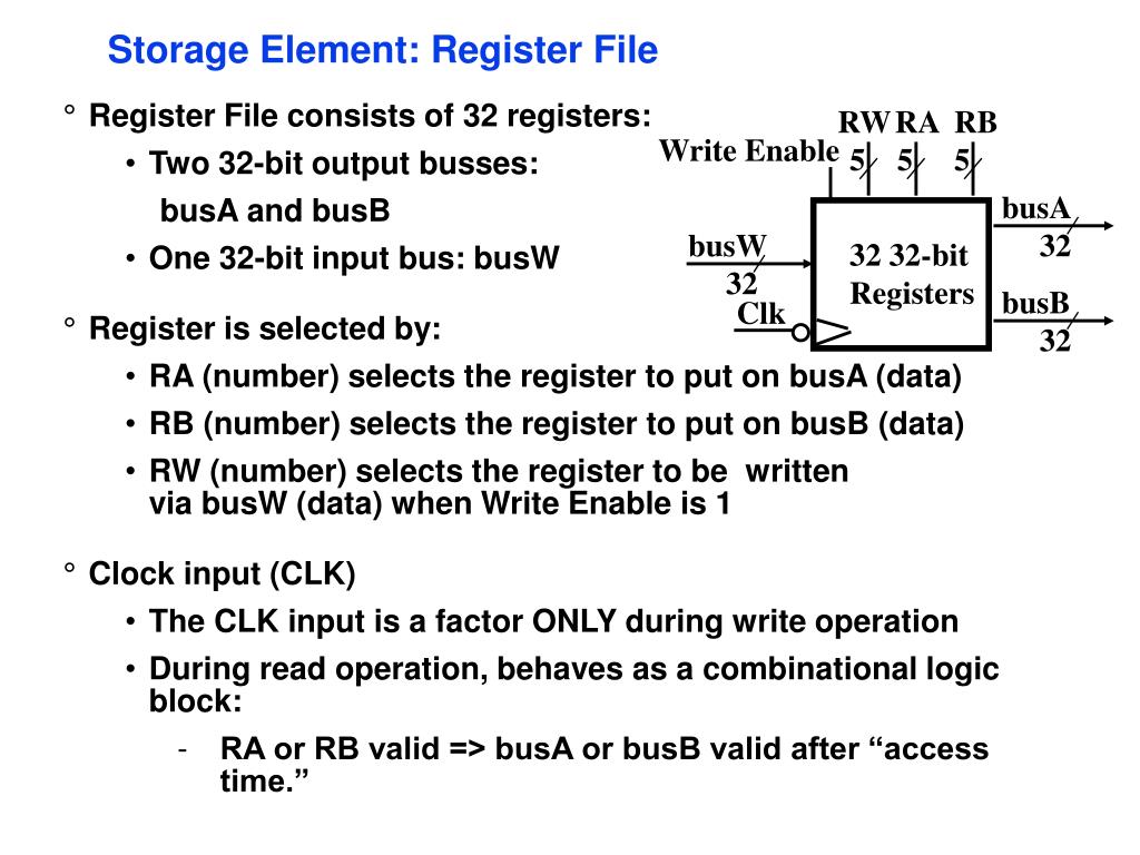 PPT - ECS154B Computer Architecture Designing a Single Cycle Datapath ...