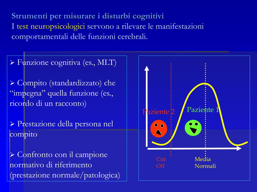 PPT - La diagnosi neuropsicologica: definizione e utilizzo PowerPoint ...