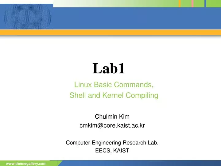 PPT - Lab1 PowerPoint Presentation, free download - ID:6221855