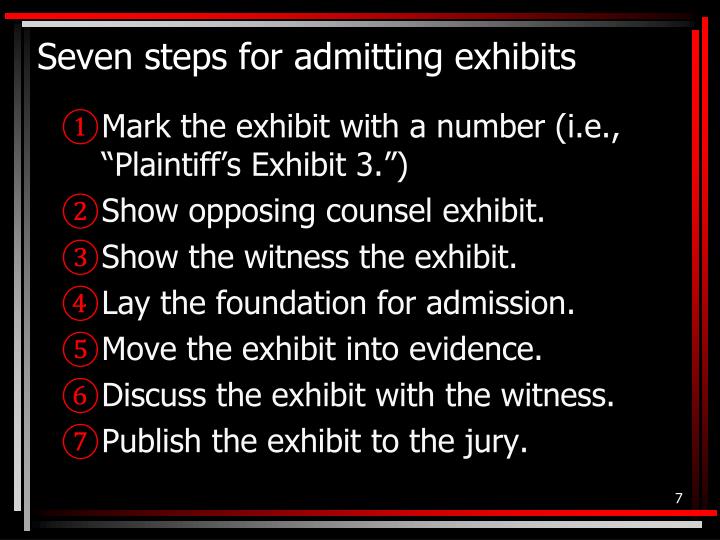 PPT - Mock Trial: Evidence Crash Course PowerPoint Presentation - ID ...