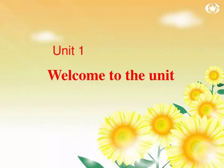 PPT - Welcome to the unit PowerPoint Presentation, free download - ID ...