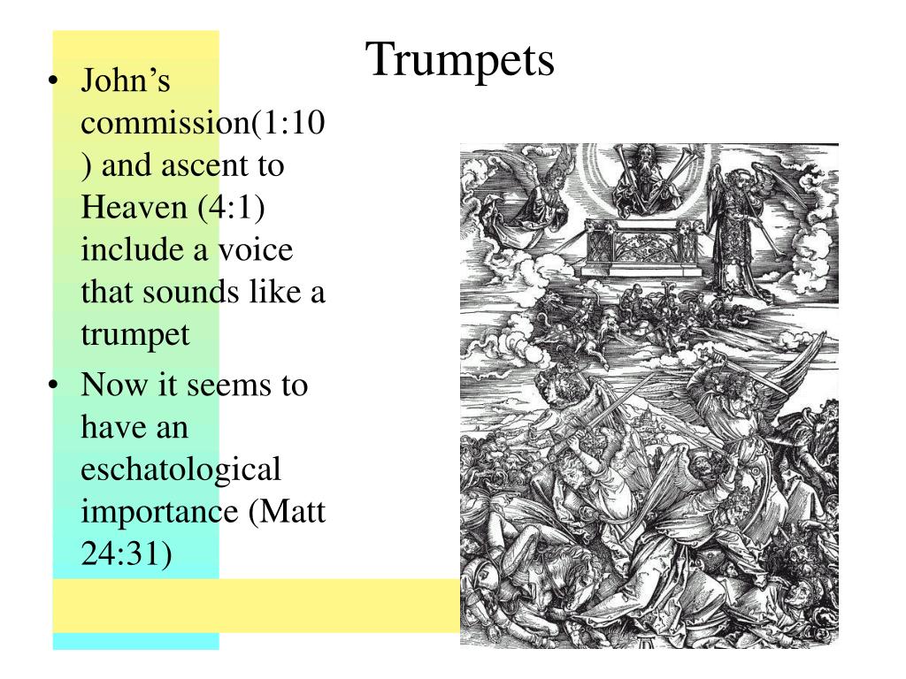 PPT - Revelation 8-9 - The Seventh Seal and the Seven Trumpets ...