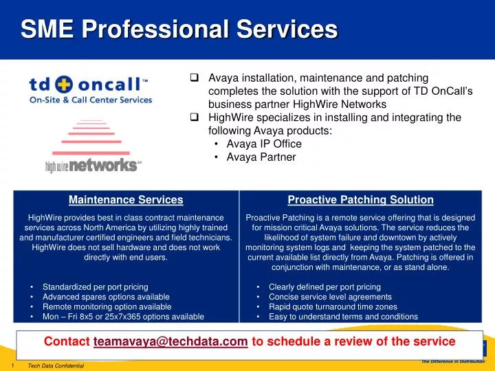 PPT - SME Professional Services PowerPoint Presentation, free download ...