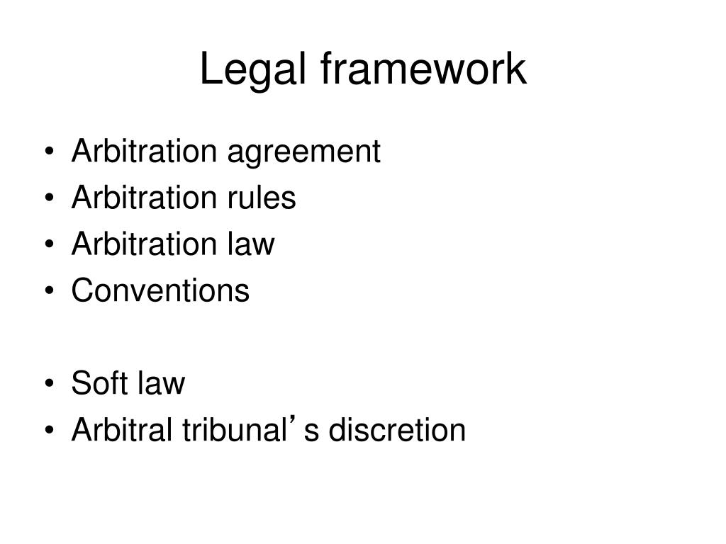 PPT - International Commercial Arbitration PowerPoint Presentation ...