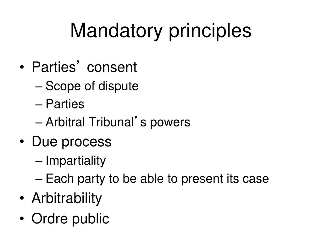PPT - International Commercial Arbitration PowerPoint Presentation ...