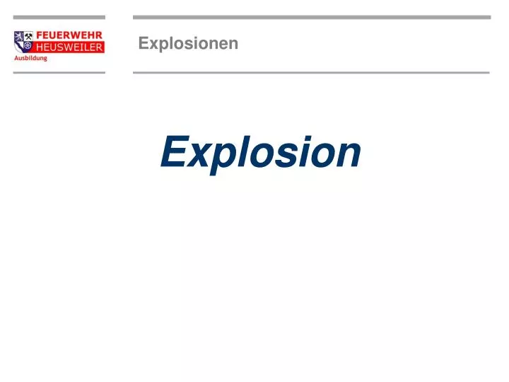 PPT - Explosion PowerPoint Presentation, free download - ID:6225551