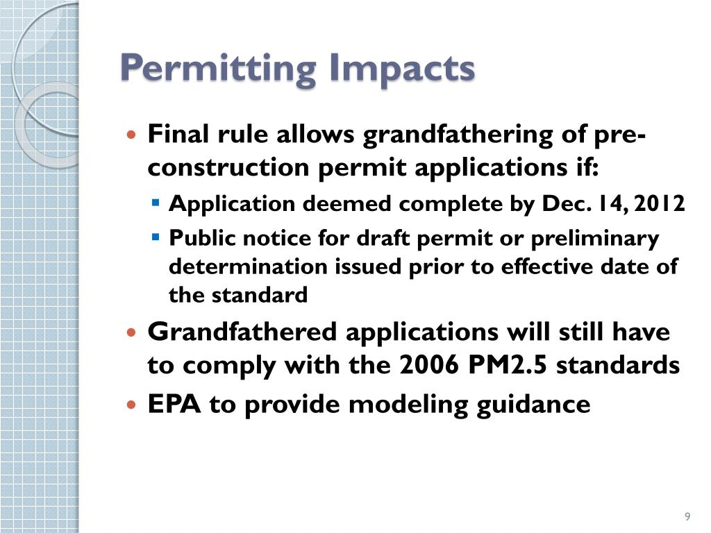 PPT - EPA’s Revisions to Particulate Matter National Ambient Air ...