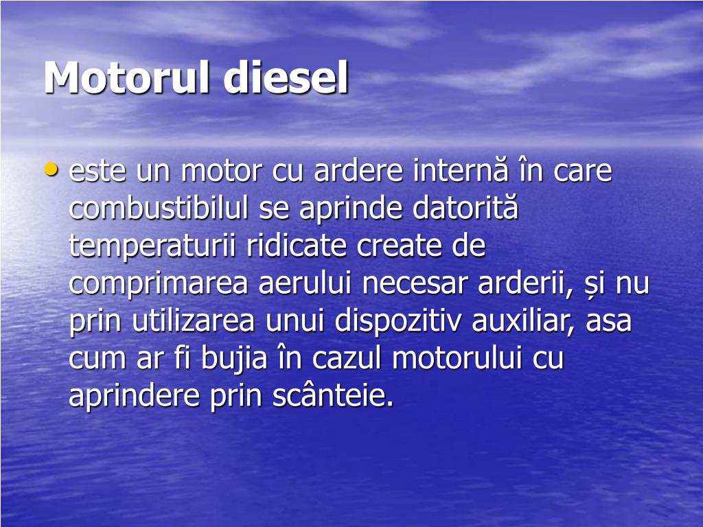 PPT - Motoarele Diesel PowerPoint Presentation, free download - ID:6227534