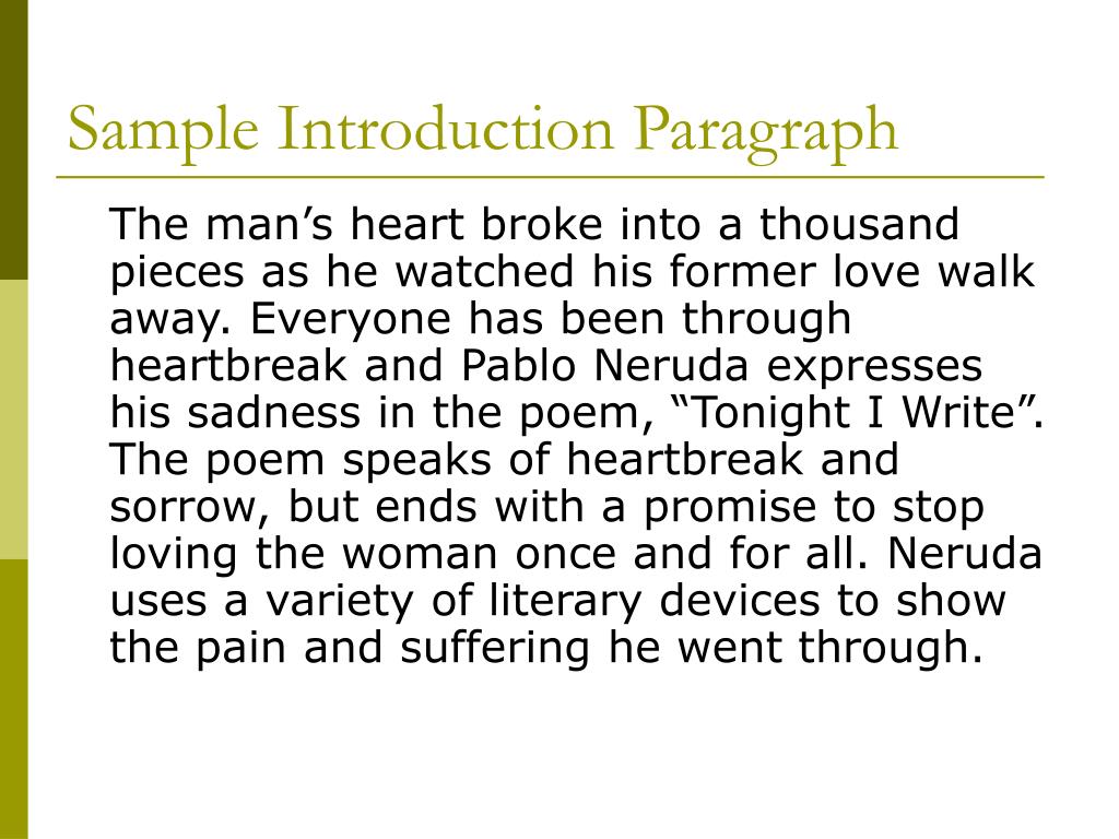 PPT Poetry Analysis Essay PowerPoint Presentation Free Download ID 