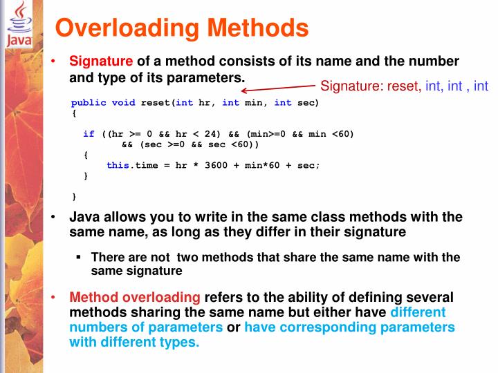 PPT - Constructors Method Overloading Class Members Static Variables Static Methods PowerPoint ...