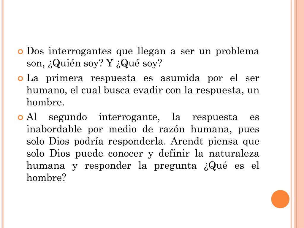 PPT - La condición Humana en Hanna Arendt PowerPoint Presentation, free ...