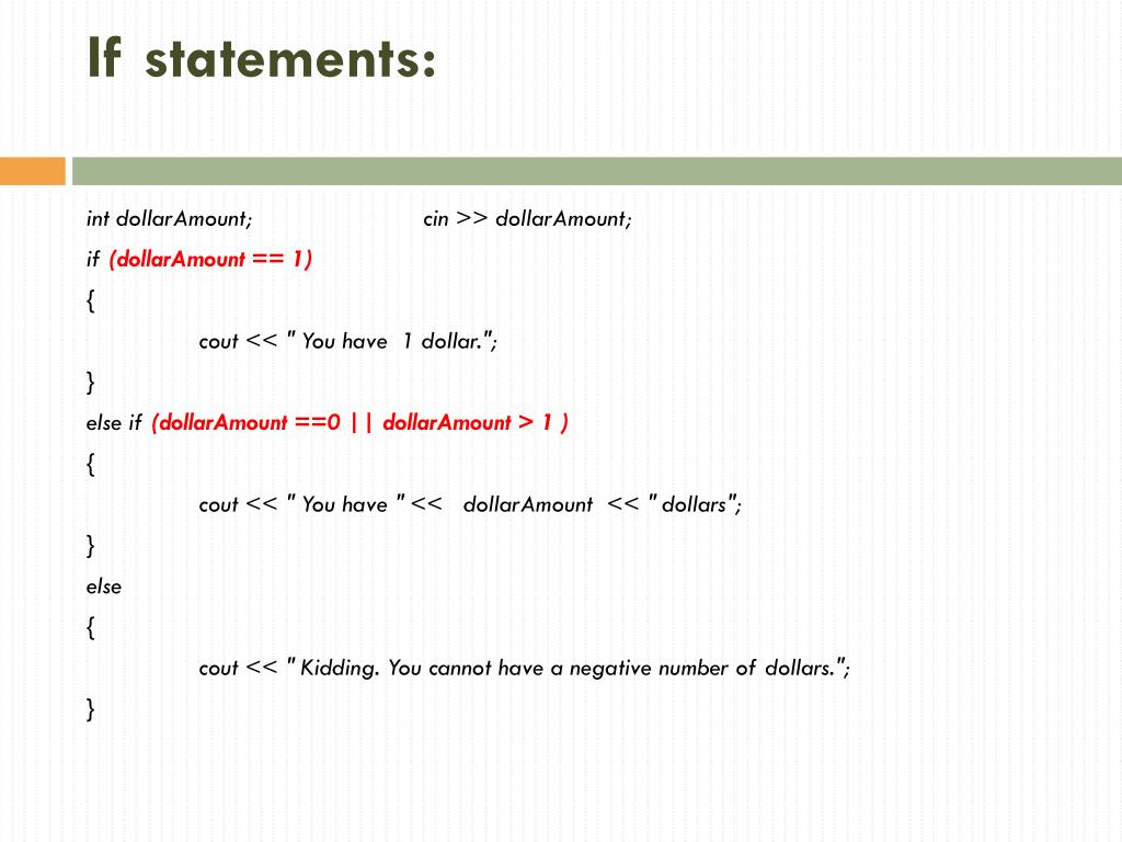 Ppt Relational Operators Logic Expressions And Ifelse Statements Powerpoint Presentation Id