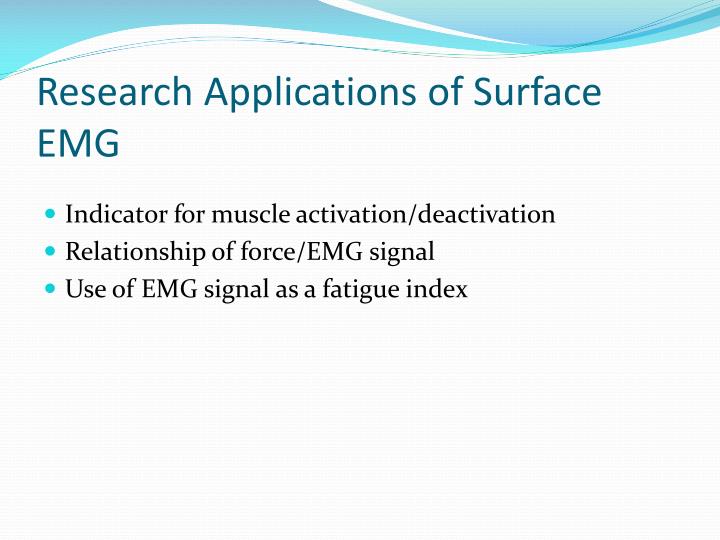 PPT - Electromyography ( EMG ) PowerPoint Presentation - ID:6228413